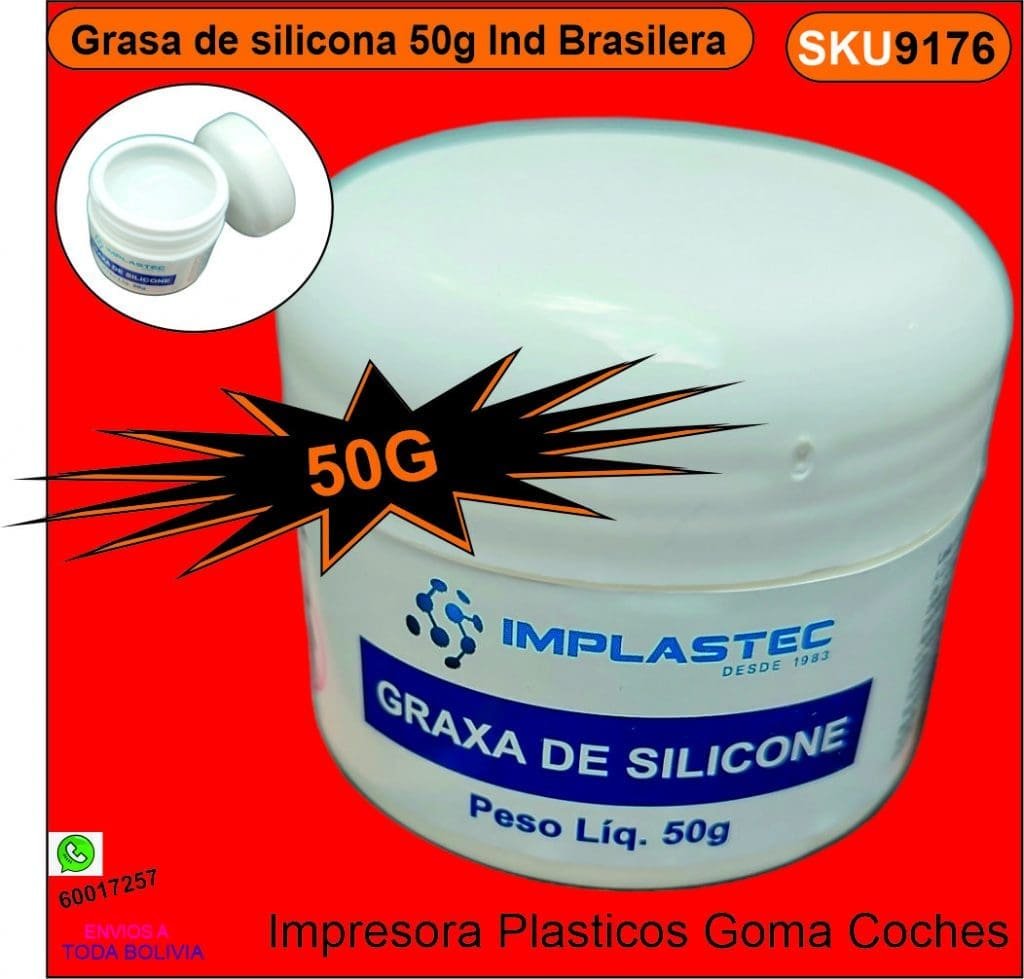 Grasa De Silicona 50g Ind Brasilera - Electronica Cyber