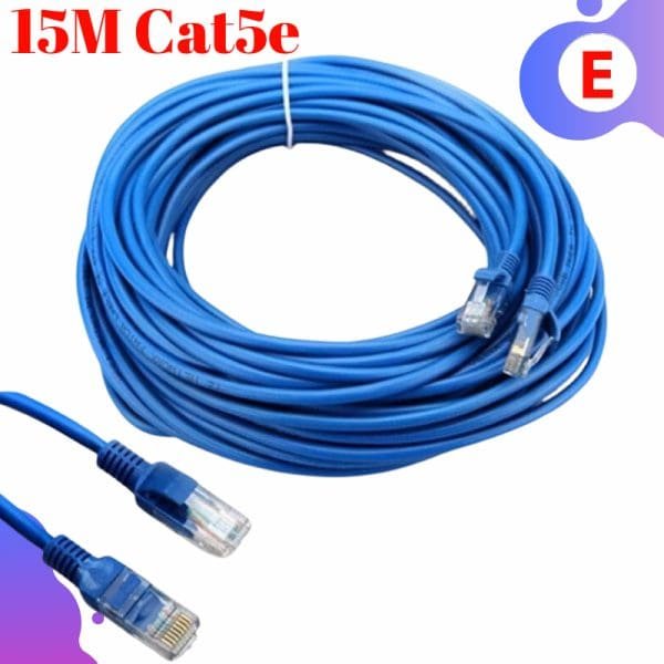 Cable De Red 15m Cat5e Utp - Electronica Cyber