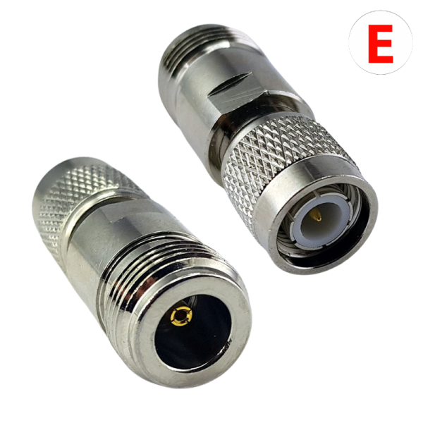 Adaptador Conector N Hembra A Conector TNC Macho Recto Niquelado ...