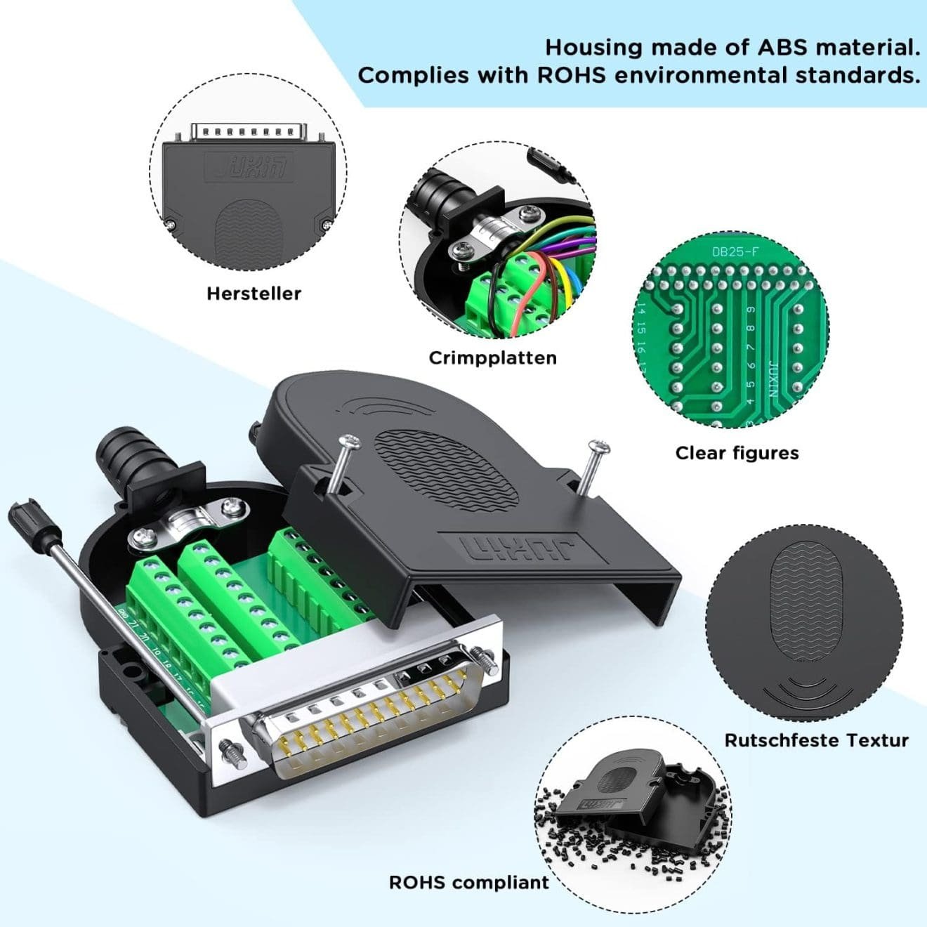 Conector DB25 Hembra De Terminales – Solución Confiable Para Conexiones ...