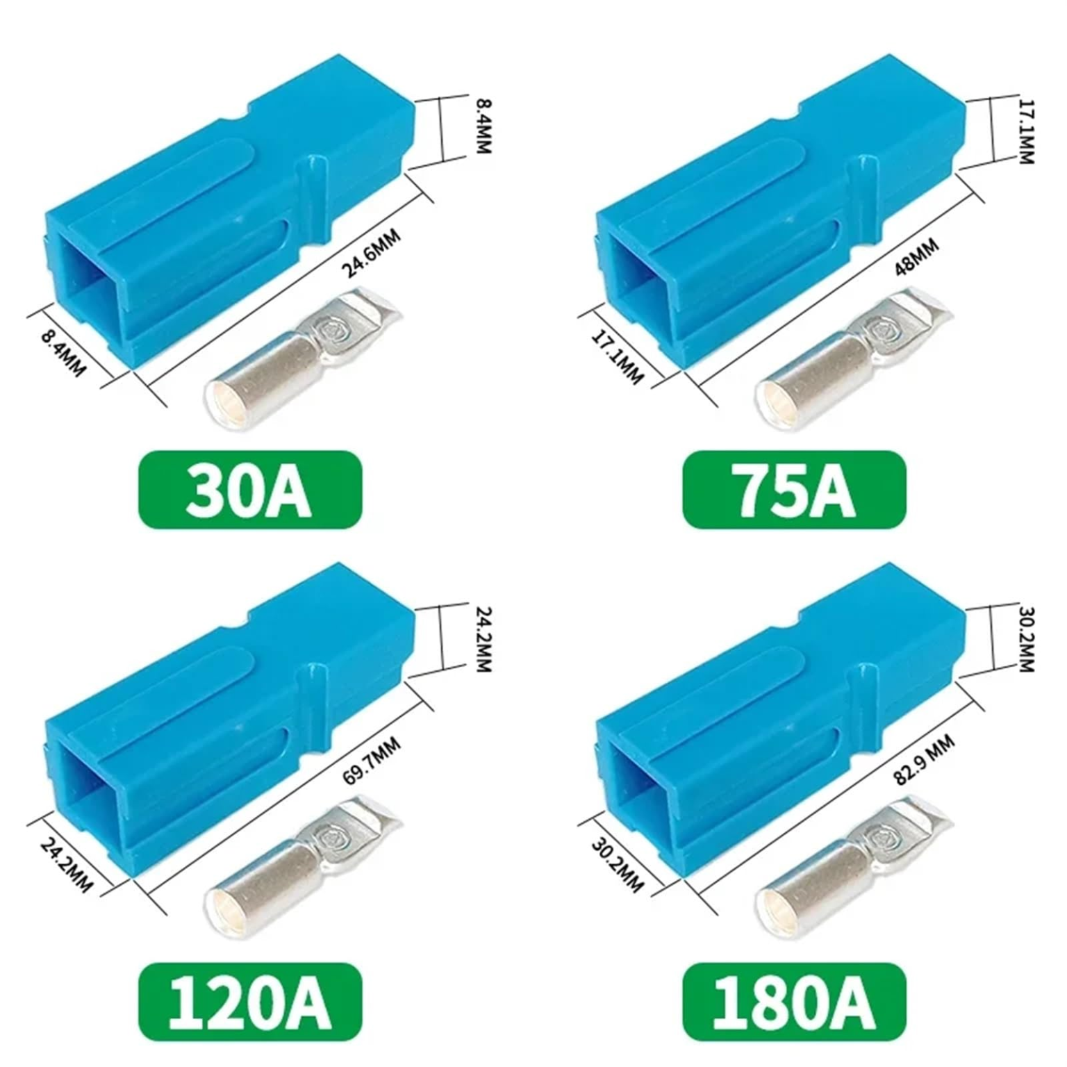 Anderson Connector 350A Para Baterías Y Equipos De Potencia – Durable Y ...